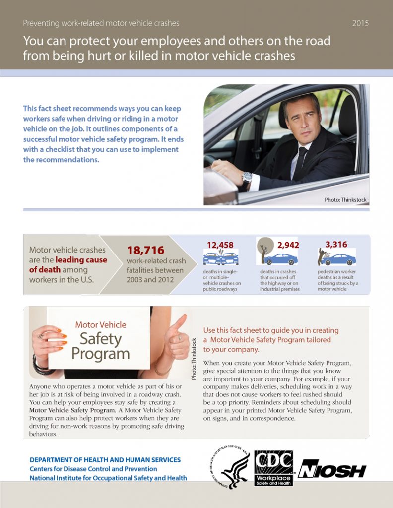 Preventing Work-Related Motor Vehicle Crashes – State Highway Safety ...
